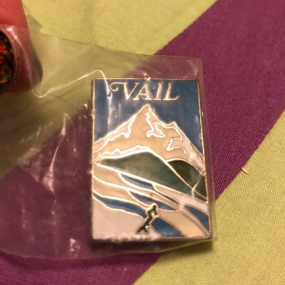 Jewelry | Vintage Vail Colorado Ski Pin | Poshmark